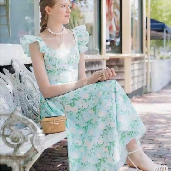 Hill House | Dresses | Hill House Home The Daphne Dress In Blue Roses ...